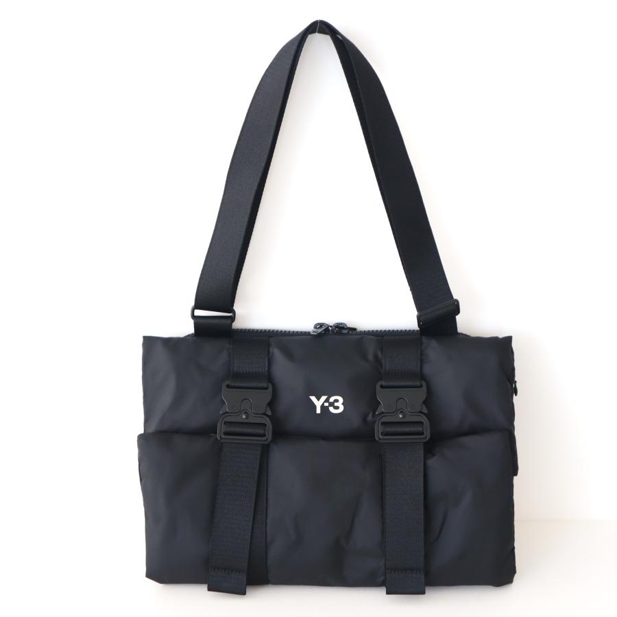 Y-3 ワイスリ- Y3 ショルダーバッグ クロスボディバッグ メンズ ブラック 黒 ロゴ BODY BAG IR5775 X : メラビリエ ...