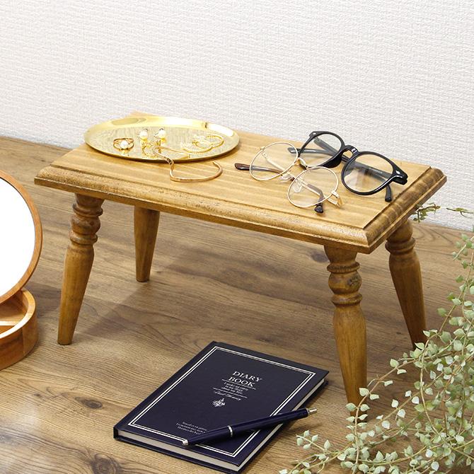 ナインマーケ パイン スモールテーブル NEIN MARKE 天然木 パイン フィリピン アンティーク ディスプレイ テーブル ドレッサー ヨーロッパ ヴィンテージ 北欧 ...