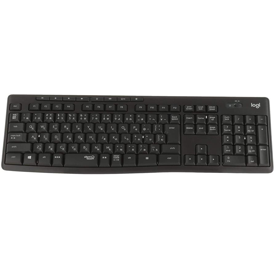 ロジクール 国内正規品 ワイヤレスキーボード 静音 防水 キーボード 無線 Unifying K295 windows chrome K295GP : MY PC STORE - 通販 ...