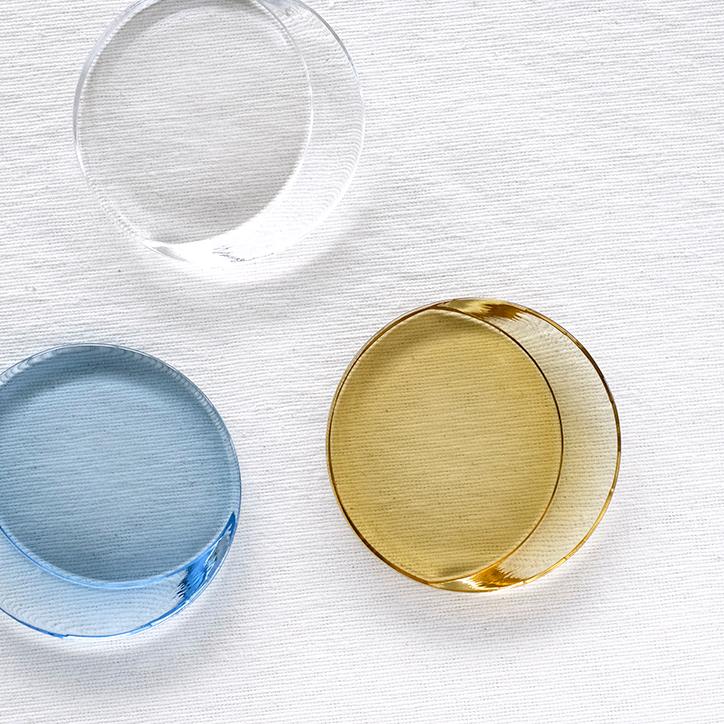 sghr Sghr スガハラ 満ち欠け 丸形プレート 10cm Sサイズ MCK-010 月 モダン おしゃれ クリア 透明 ギフト プレゼント 贈り物 誕生日 : mercato Yahoo ...