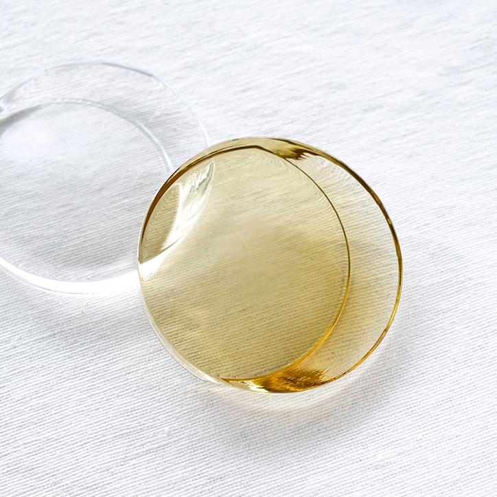 sghr Sghr スガハラ 満ち欠け 丸形プレート 10cm Sサイズ MCK-010 月 モダン おしゃれ クリア 透明 ギフト プレゼント 贈り物 誕生日 : mercato Yahoo ...