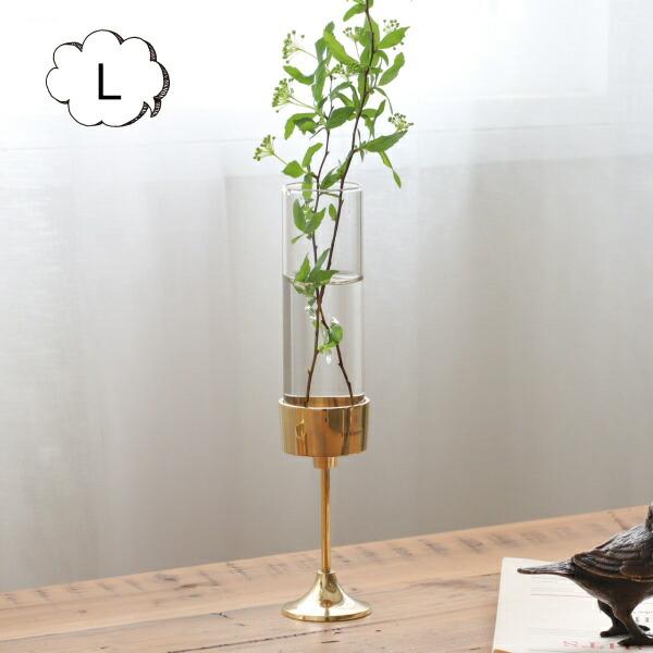 花瓶 一輪挿し ブラスキャンドルスタンドフラワーベース Lサイズ クレエ Creer 壁掛け 壁 アンティーク風 フラワーベース/木/花/ おしゃれ : メルシープレゼント 雑貨屋 - 通販 ...