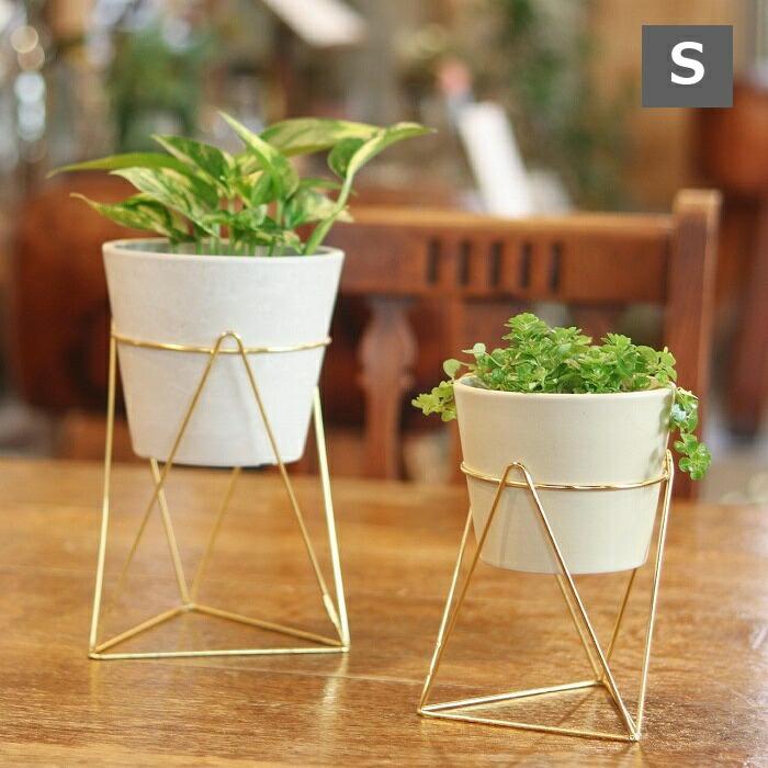 ラインポットスタンド Sサイズ インブルーム in bloom クレエ Creer 92550016【植木鉢 おしゃれ 鉢カバー ガーデン雑貨 かわいい インテリア ポットスタンド ...