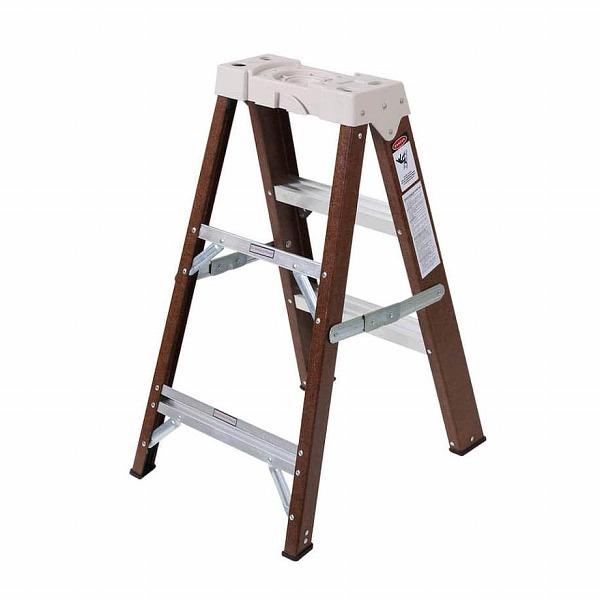 ファイバー ラダー 3ステップス ブラウン ダルトン DOULTON フォールディング3ステップスラダー FIBER LADDER 3STEPS 脚立 ダルトン 父の日 [ Y-0604 ...