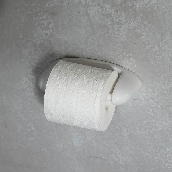 ペ−パーホルダー ポーセリン トイレットペーパー ホルダー トイレットペーパーホルダー トイレ ペーパーホルダー トイレットペーパー おしゃれ [ Y-0609 ] :du-y ...