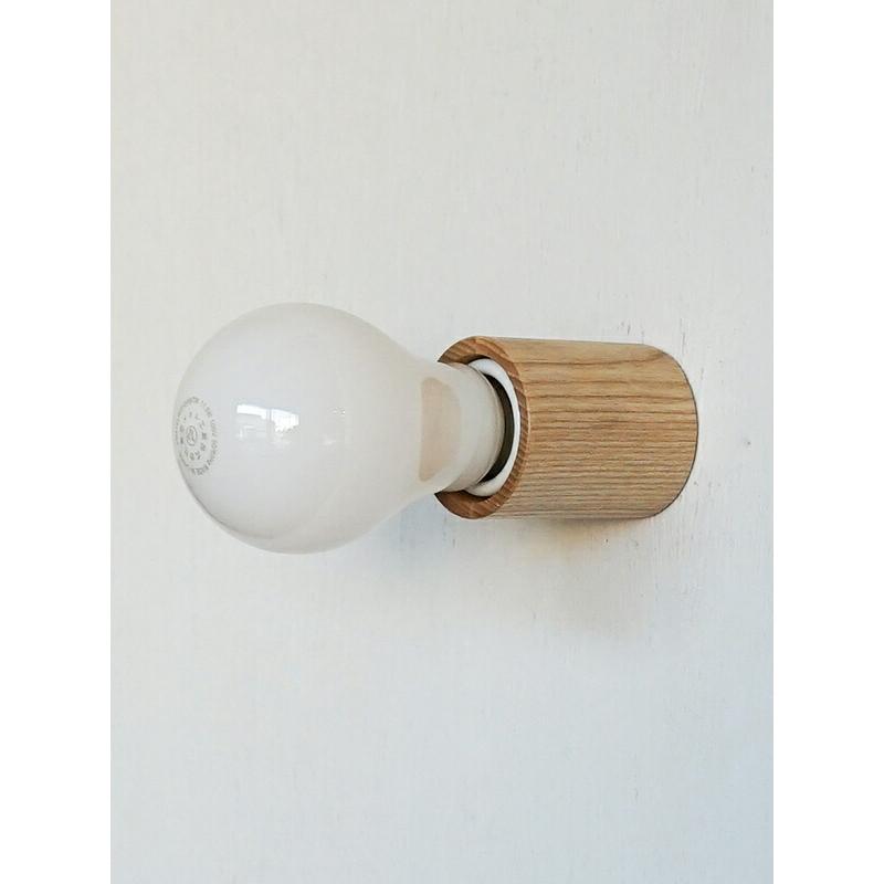 天井直付け灯具 照明 ソケット ウッドレセップカバー シリンダー ナチュラル E26 ペンダントランプ 1灯用 照明器具 プラグ 高級感 ...