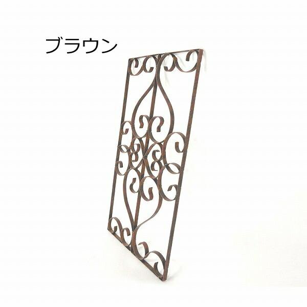 アイアンゲート S ブラウン ホワイト アンティーク風 レリス カーデンフェンス エクステリア ガーデニング ガーデンファニチャー 囲い 庭 イージーゲート : メルシープレゼント 雑貨屋 ...