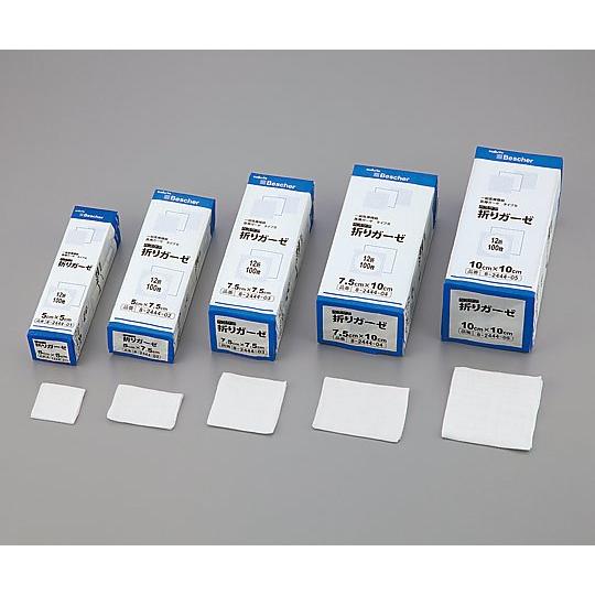 アズワン ベスケア 折りガーゼ 12-5075 50x75mm 1箱（100枚入り）【返品不可】 : MeReCare-y(メリケア) - 通販 - Yahoo!ショッピング