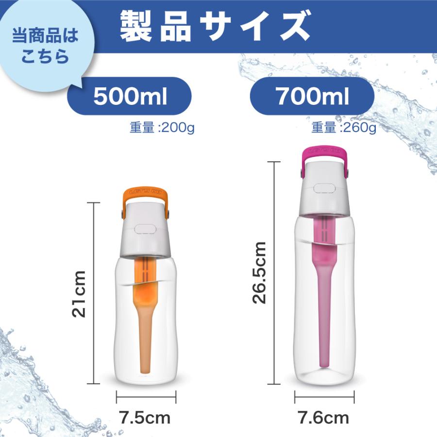 dafi（ダフィ） SOLID ソリッド 携帯用 浄水ボトル 500ml ボトル型 浄水器 ハードタイプ 水筒 ろ過 マイボトル 【日本仕様・日本正規品】 : ワンちゃんの楽園 メルランド ...