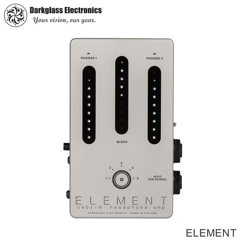 Darkglass Electnics Electronics ヘッドホンアンプ＆キャビネットシミュレーター ELEMENT ダークグラス : 楽器のことならメリーネット - 通販 ...