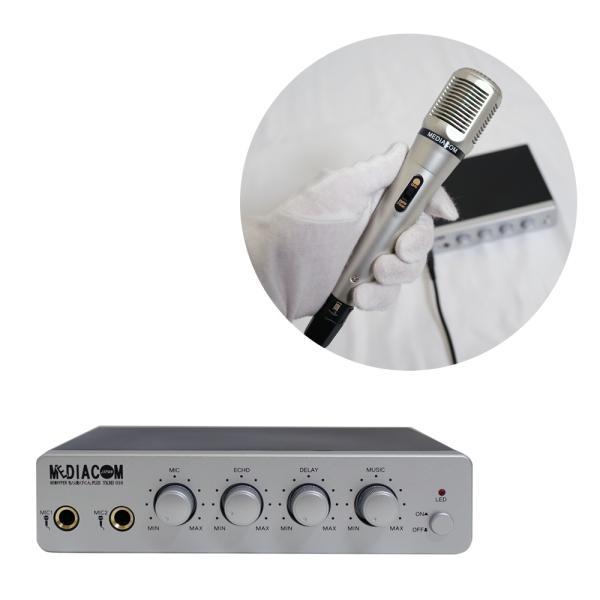 もりあげくんPlus メディアコム エコー付きカラオケミキサー : 音響機材と楽器のメリーネット - 通販 - Yahoo!ショッピング