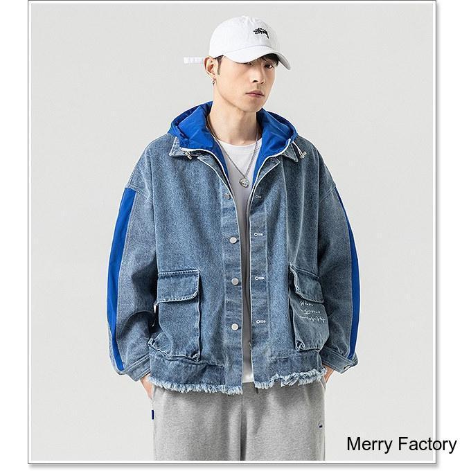 デニム メンズ ジージャン 春 秋 冬 Gジャン ジャンパー ブルゾン 30代 40代 50代 : mf0903dtb400 : Merry Factory - 通販 - Yahoo!ショッピング