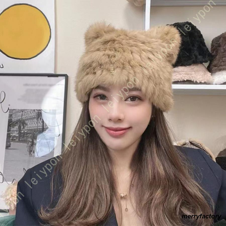 ニット帽 レディース 暖かい 秋冬 厚手ニット 猫耳 ねこ ケーブル編み 冬 猫耳デザイン かわいい 毛糸 防寒対策 ねこ耳 若者向き 耳あて キャップ : Merry Factory ...