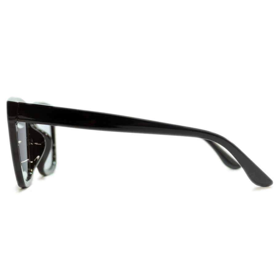 サングラス メンズ レディース 伊達メガネ スクエア ウェリントン 大きいレンズ 色付き 薄い色 カラーレンズ :ty2964:MERRY ...