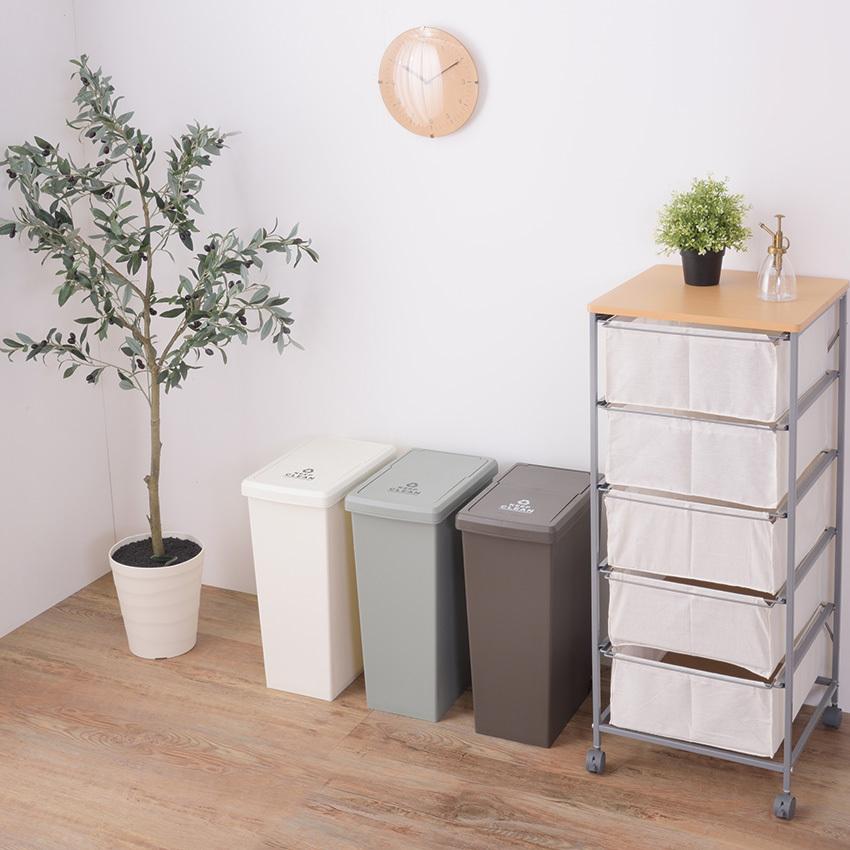 日本製 SLIDE PAIL スライドペール 30L LFS-762 3color ダストボックス ゴミ箱 キャスター付き : メルティコヤフー店 - 通販 - Yahoo!ショッピング