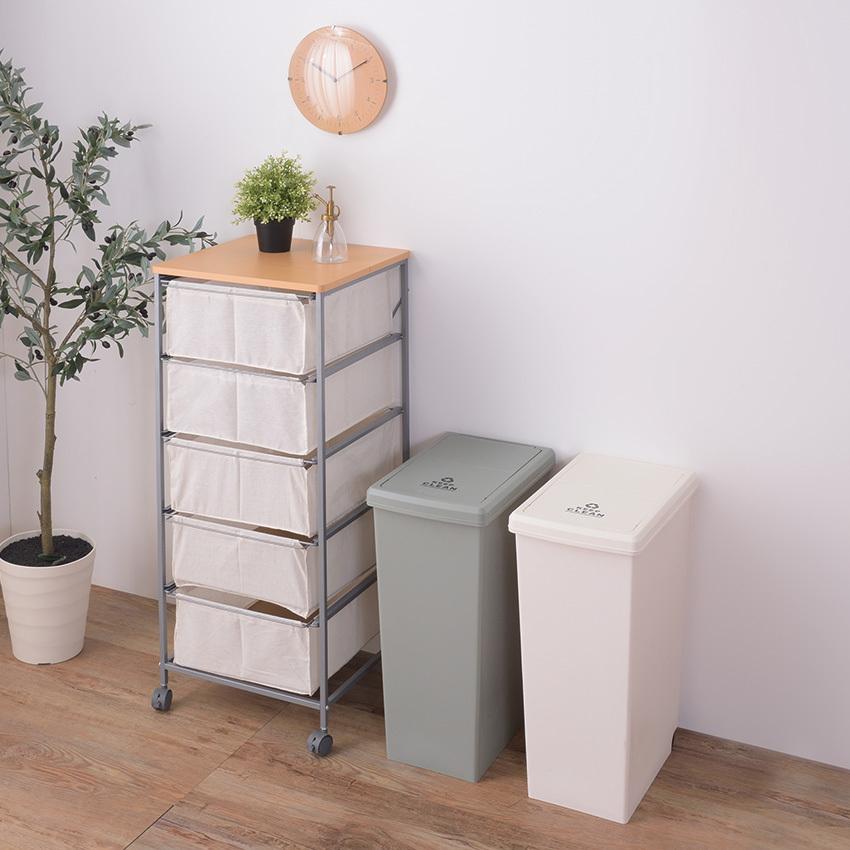 日本製 SLIDE PAIL スライドペール 45L LFS-763 3color ダストボックス ゴミ箱 キャスター付き : メルティコヤフー店 - 通販 - Yahoo!ショッピング