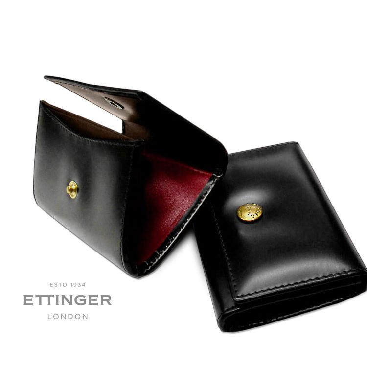 ETTINGER ETTINGER社公認正規販売店 / エッティンガー 小銭入れ 2034DJR BLACK-HAVANA-EASTER ROSE コインパース ( カードポケット付 ) 別注 ...