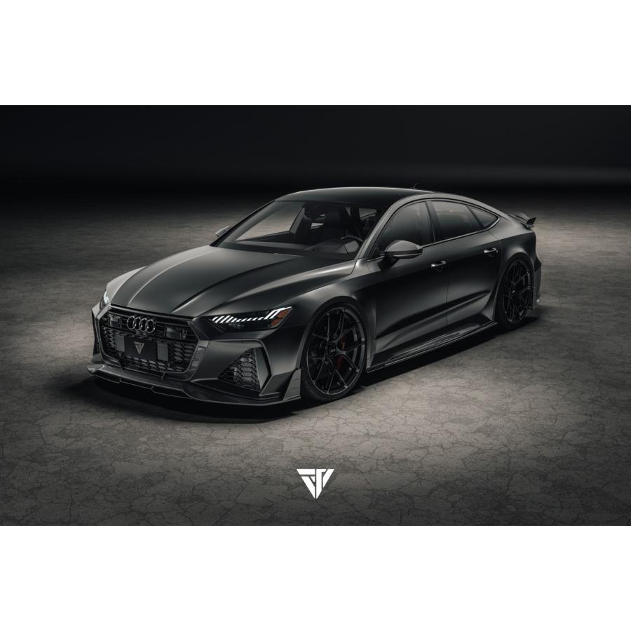 【FUTURE DESIGN 正規品】AUDI RS7 C8 フロント リップスポイラー 本物DryCarbon ドライカーボン エアロ カスタム : METEO&FUTUREDESIGN公式 ...