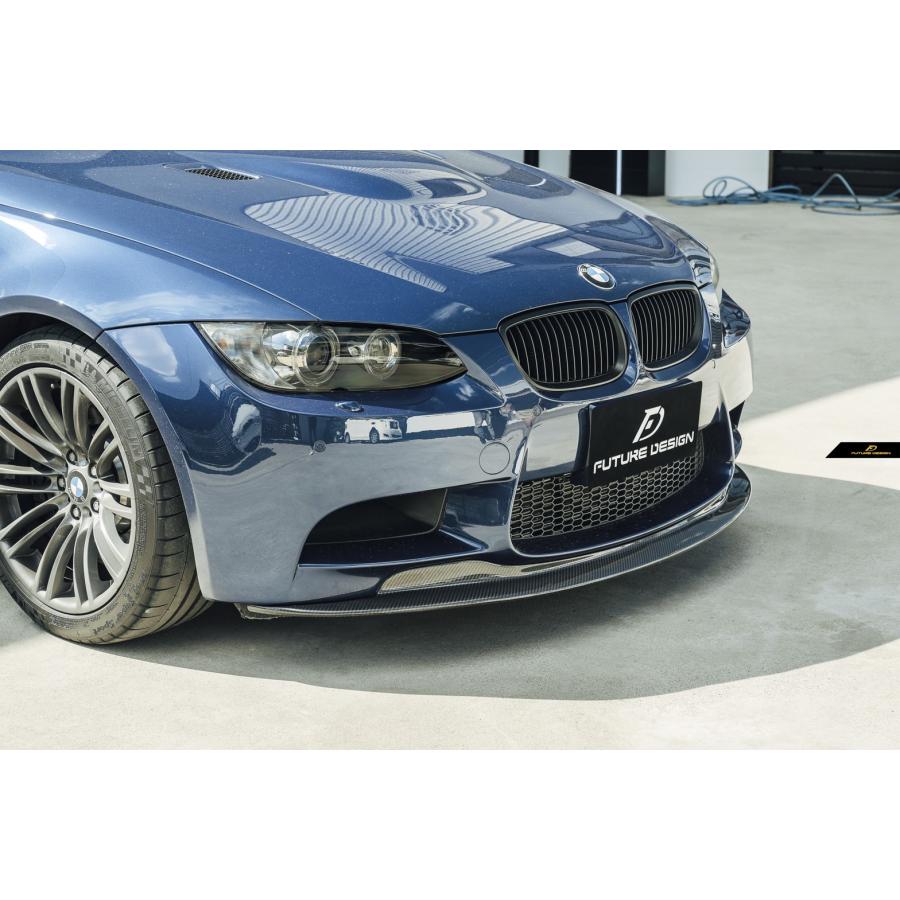 BMW 3シリーズ E90 E92 E93 M3フロント用カーボン リップスポイラー DryCarbon ドライカーボン パフォーマンス MODE スタイル : METEO ...
