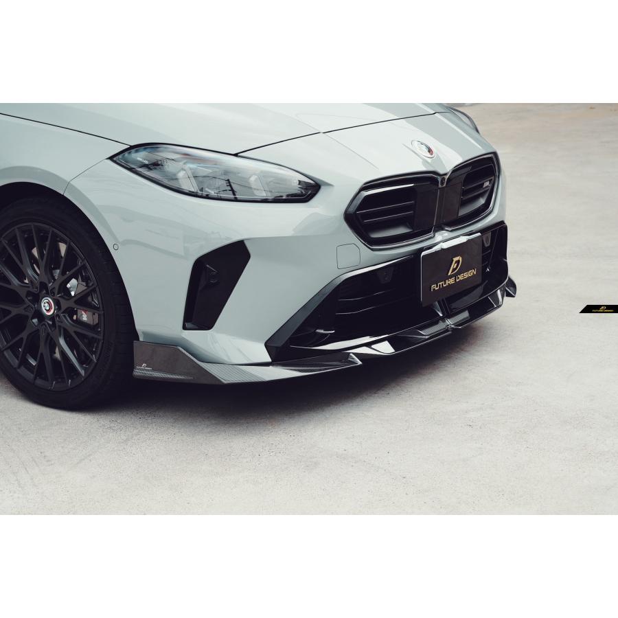 【FUTURE DESIGN 正規品】BMW 2シリーズ グランクーペ F74 M235 Mスポーツ フロント用 リップスポイラー 本物 ...
