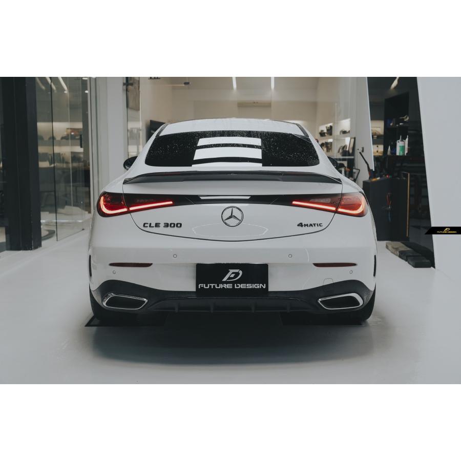 【FUTURE DESIGN 正規品】BENZ メルセデス・ベンツ CLE Coupe C236 用 リアスポイラー 本物Drycarbon ドライカーボン AMG CLE53 エアロ ...