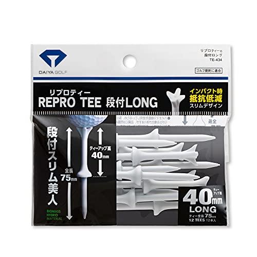ダイヤゴルフ(DAIYA GOLF) ゴルフティー リプロティー段付ロング 白 TE-434 : Montana forma - 通販 ...
