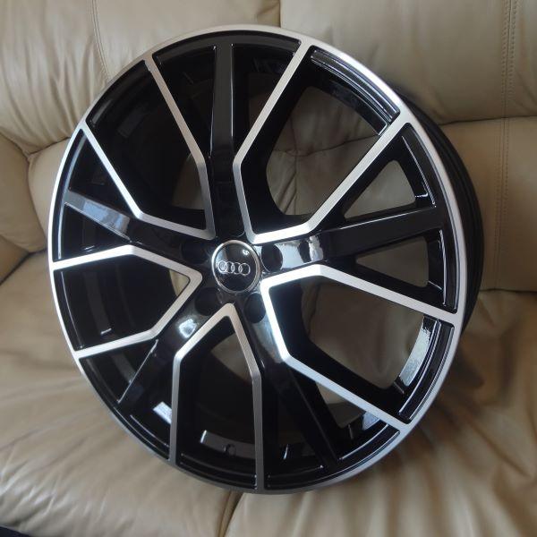 アウディ A5(B8,8T系),A5(B8,8F系)対応 A1332(245/30R20) (20インチ,ブラック,ホイール,タイヤ,1台分) : エムフィールオートパーツ - 通販 ...