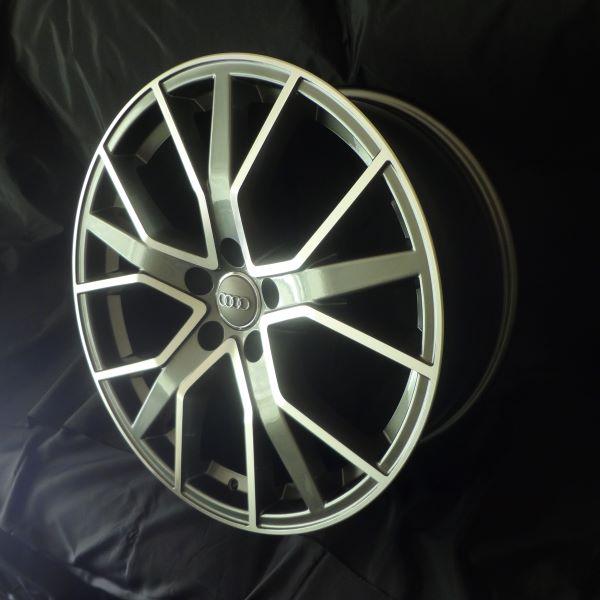 アウディ A4/S4(B8,8K系),TT/TTS(A5,8J系)対応 A1332(245/30R20) (20インチ,ポリッシュ／グレー,ホイール,タイヤ,1台分) : エムフィールオート ...