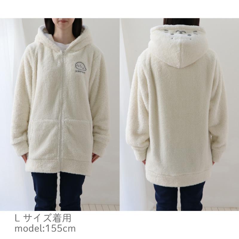Mother garden しろたん しろもこパーカー 大人 S M L XL Mother garden しろたん しろもこパーカー 大人 S M L XL
