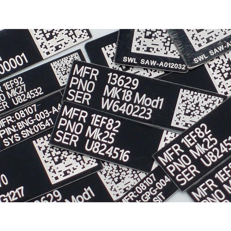 MGA オリジナル Mk18 IUID プレート アルミ製 マルイ 次世代 VFC UMAREX GHK 高品質仕様 :UID-01:MGA ...