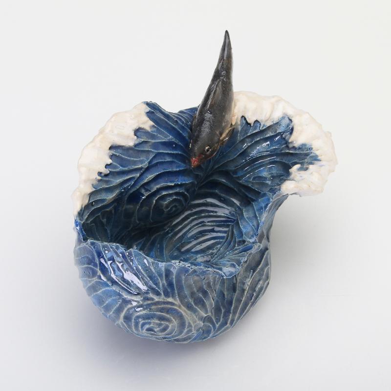 【MG敬】井上真利 作『母川回帰 -ぐいのみ-』共箱付 mar247 : 松森美術 新進作家 - 通販 - Yahoo!ショッピング