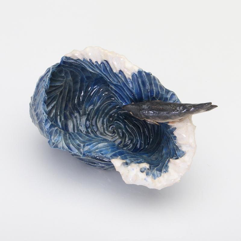 【MG敬】井上真利 作『母川回帰 -ぐいのみ-』共箱付 mar247 : 松森美術 新進作家 - 通販 - Yahoo!ショッピング