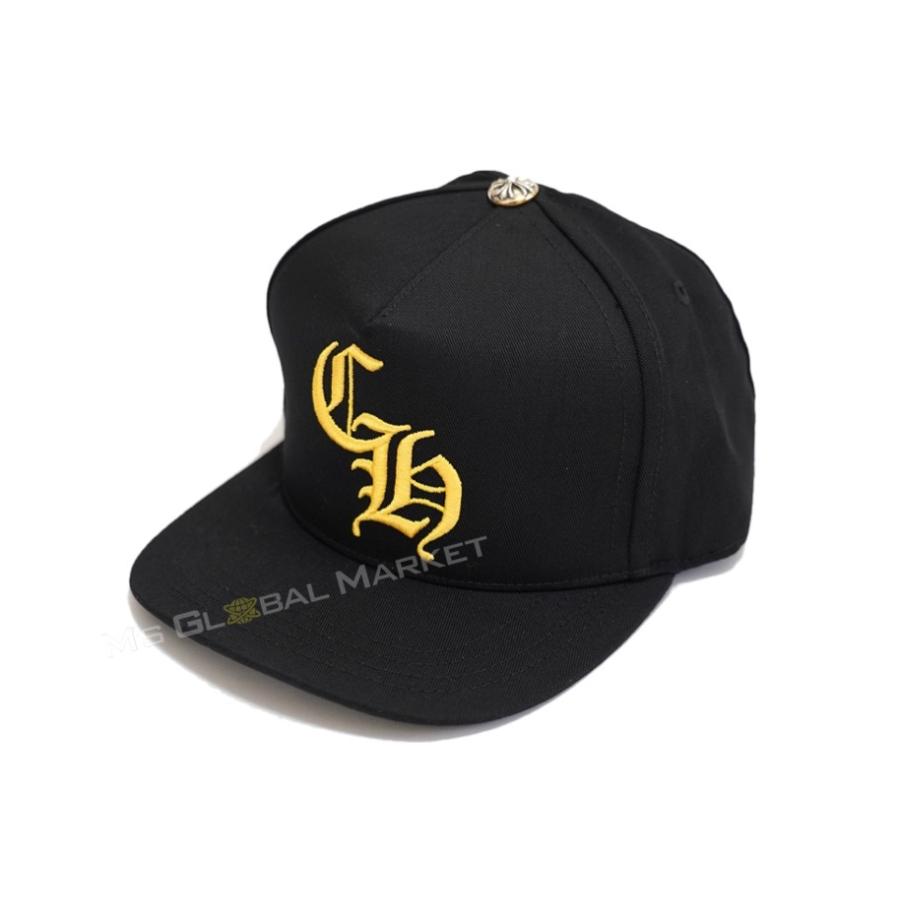 CHROME HEARTS（クロムハーツ） 新品 帽子 5パネル キャップ ブラック イエロー CH CAP : エムジーエム - 通販 ...