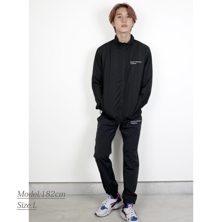 超軽量 ジャージ CAMPFREE ライトジャケット ナイロンジャケット 立ち襟 透過撥水 撥水 ジップアップ ファスナー スポーツ ブルゾン 刺繍 ワンポイント :10494:M.H.A ...