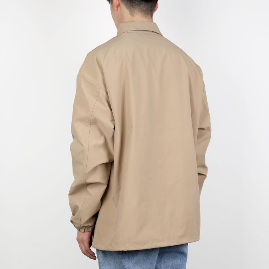 コーチジャケット メンズ ワンポイント プリント アメカジ ストリート コットン ジャケット 春 秋 紺 アウター おしゃれ CAMPFREE ...