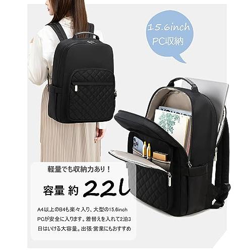[Shaelyka] リュック レディース 通勤 ビジネスリュック PCリュック 15.6 大容量 きれいめ 防水 リュックサック A4 パソ ...