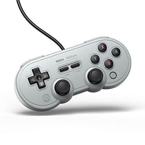 8bitdo SN30 Pro USBゲームパッド有線ゲームコントローラ用 Windows/Switch (Gray バージョン) : ミーナワン - 通販 - Yahoo!ショッピング