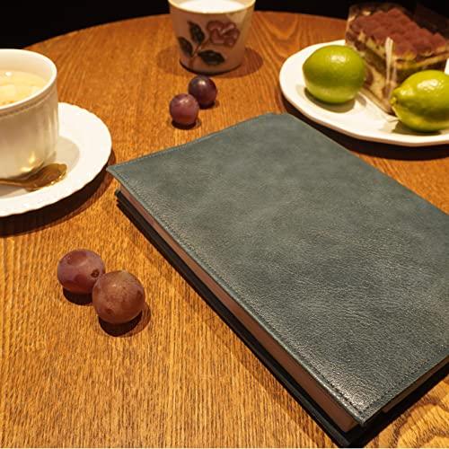 gogesブックカバー b6並製本 単行本サイズ 防水レザー ― 上質感のある合皮の高級本カバー サイズ調整 厚め対応可 しおり付き 軽量 おし : ミーナワン - 通販 - Yahoo!ショッピング