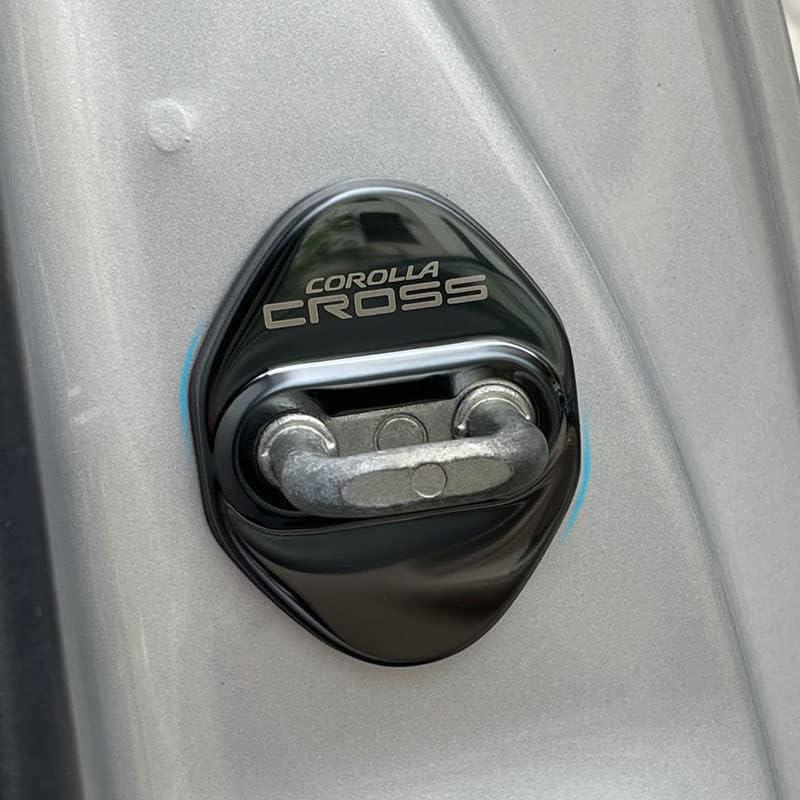 MEKOMEKO 新型 トヨタ カローラクロス 専用 ストライカー カバー ドアロック メッキ アクセサリー 内装 パーツ ステンレス : ミーナワン - 通販 - Yahoo!ショッピング