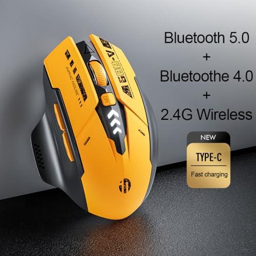 INPHICワイヤレスゲーミングマウス、トライモードBluetooth 5.0/4.0＆2.4GのUSBワイヤレスマウス、充電式、800?240 : ミーナワン - 通販 - Yahoo!ショッピング