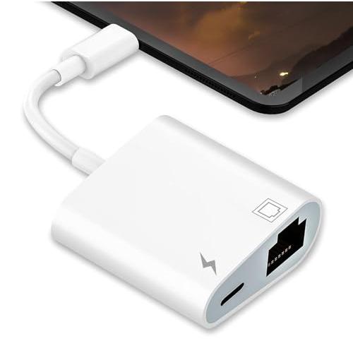SZSL Phone イーサネット変換アダプタ ライトニング - イーサネット用 アダプター iPhone/iPad用 有線 LAN 用 アダプ : ミーナワン - 通販 - Yahoo!ショッピング