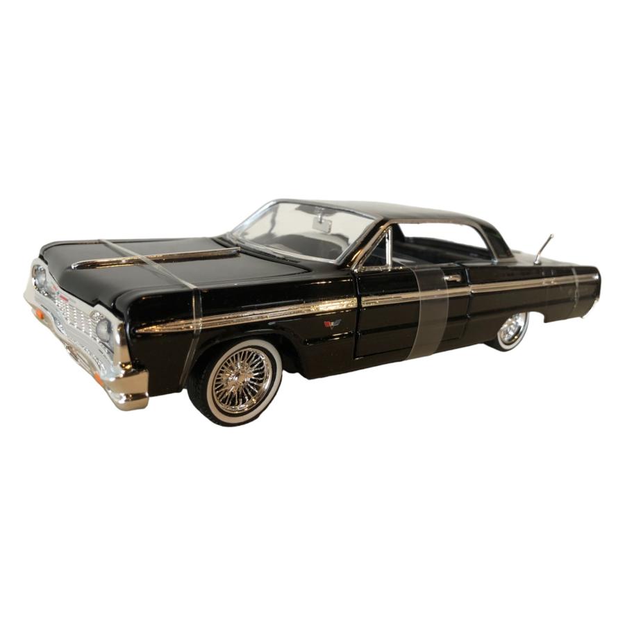 モーターマックス 1964 Chevrolet Impala Lowrider Black 1/24 モーターマックス 1964 Chevrolet Impala Lowrider Black 1/24