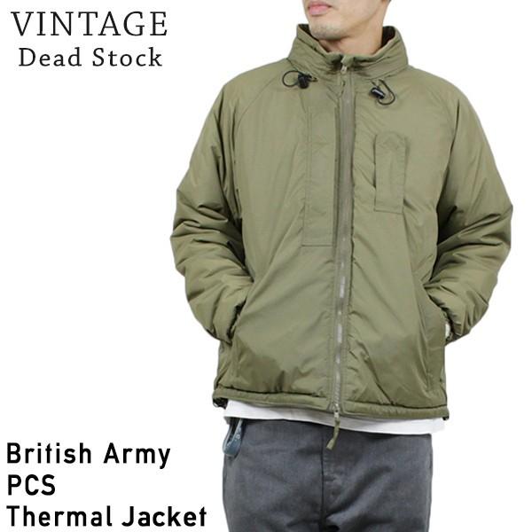 DEAD STOCK British Military PCS Thermal Jacket メンズ ジャケット OLIVE イギリス軍 ...
