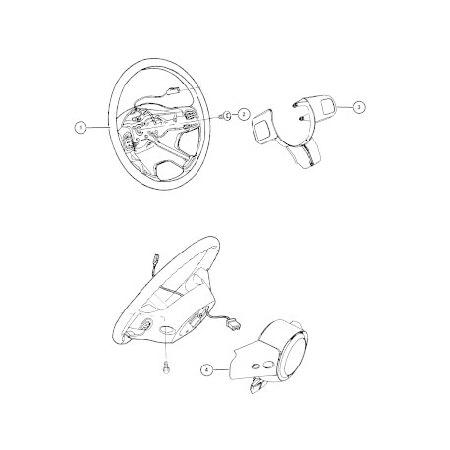 Mopar 1XT461DVAA Steering Wheel Jeep Liberty : MIBAストア - 通販 - Yahoo!ショッピング