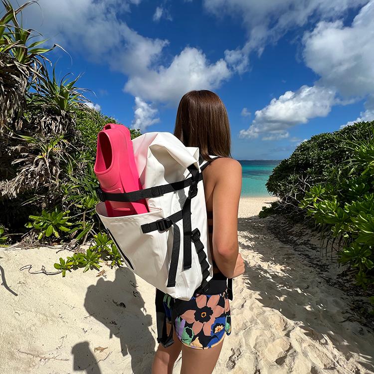 LONGHIKER Flipper Backpack 30L スノーケリングリュック : エムアイシー21 - 通販 - Yahoo!ショッピング