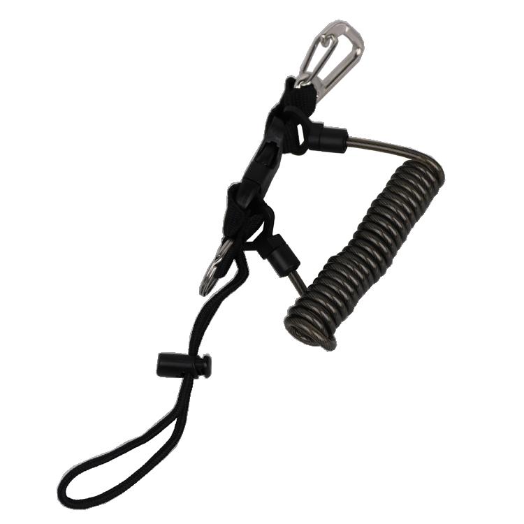 [ mic21オリジナル ] ステンレススナッピーコイル SSカラビナ :2212a28001:エムアイシー21 - 通販 - Yahoo!ショッピング