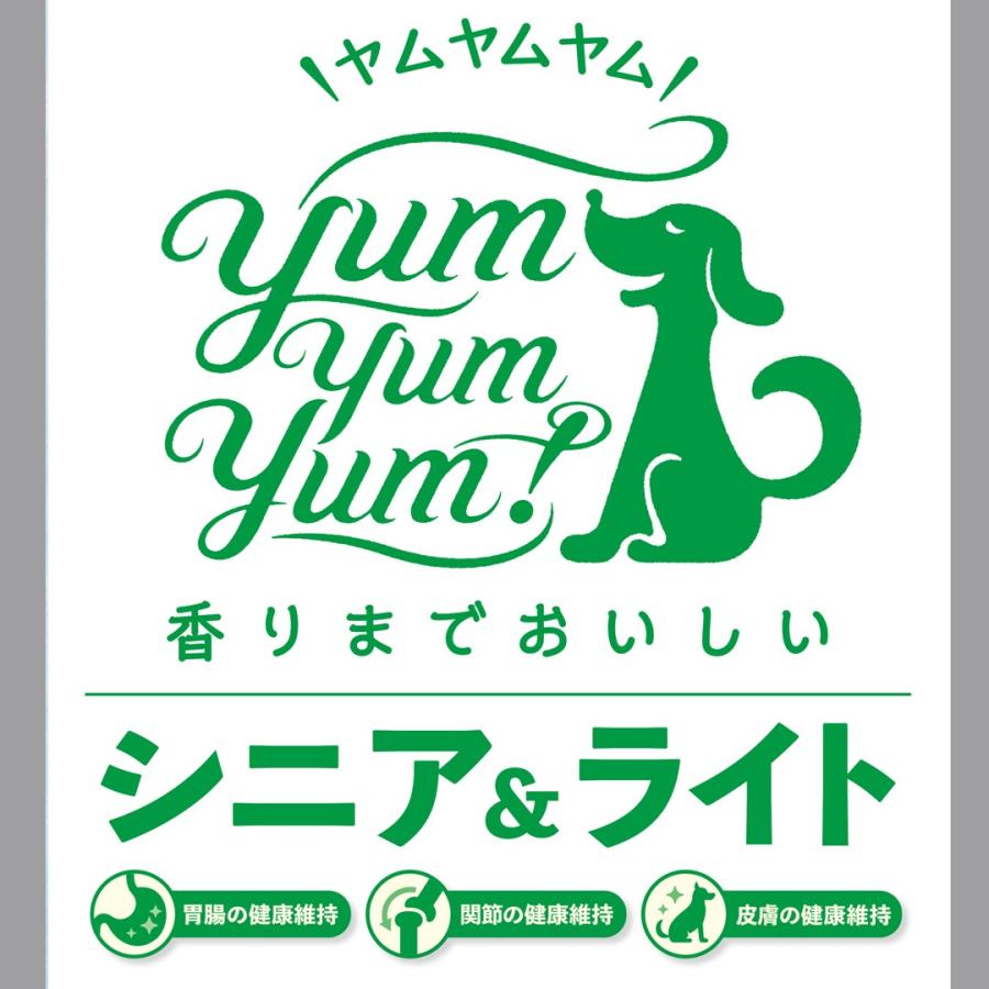 ヤムヤムヤム yum yum！ シニア＆ライト チキン やわらかドライタイプ 800g（80g×10袋） : みっちゃんのおうち - 通販 - Yahoo!ショッピング