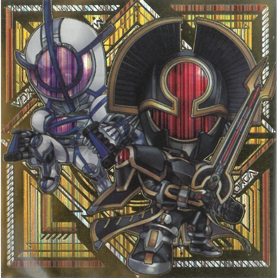 にふぉるめーしょん 仮面ライダーシリーズ シールウエハース vol.3 KR3-32 仮面ライダーオーガ＆仮面ライダーサイガ SEC シークレット : z1-01488 : みちくさストア ...