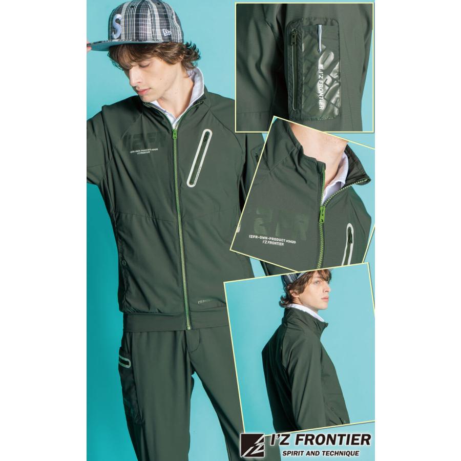 I'Z FRONTIER アイズフロンティア ファンタスティックストレッチワークジャケット 3420 春夏 作業服 : ミチオショップYahoo!店 - 通販 - Yahoo!ショッピング