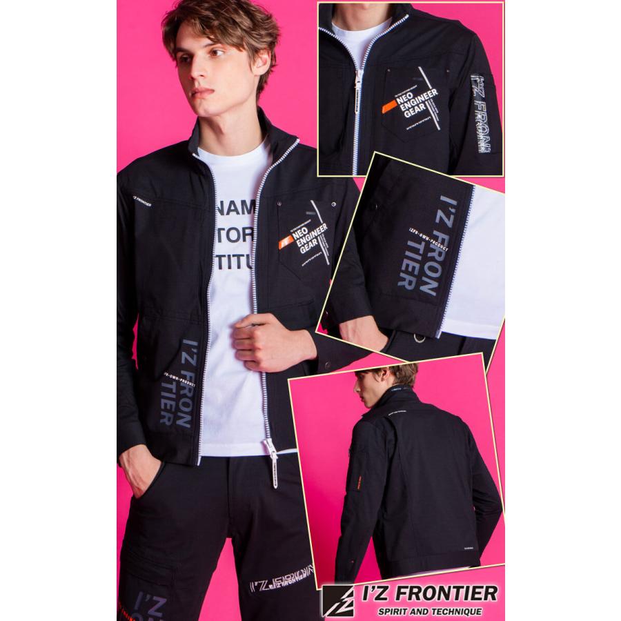 I'Z FRONTIER アイズフロンティア パウダーエアーストレッチワークジャケット 5300 春夏 作業服 : ミチオショップYahoo!店 - 通販 - Yahoo!ショッピング